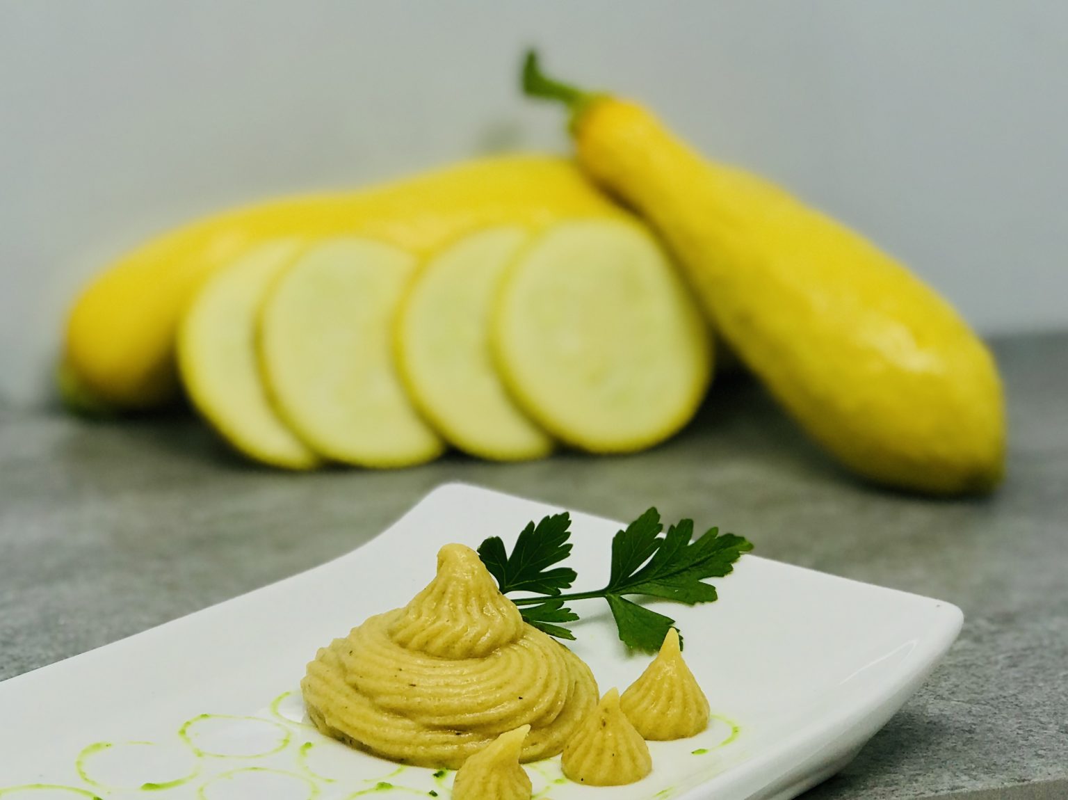 Summer Squash Puree - Easy To Chew