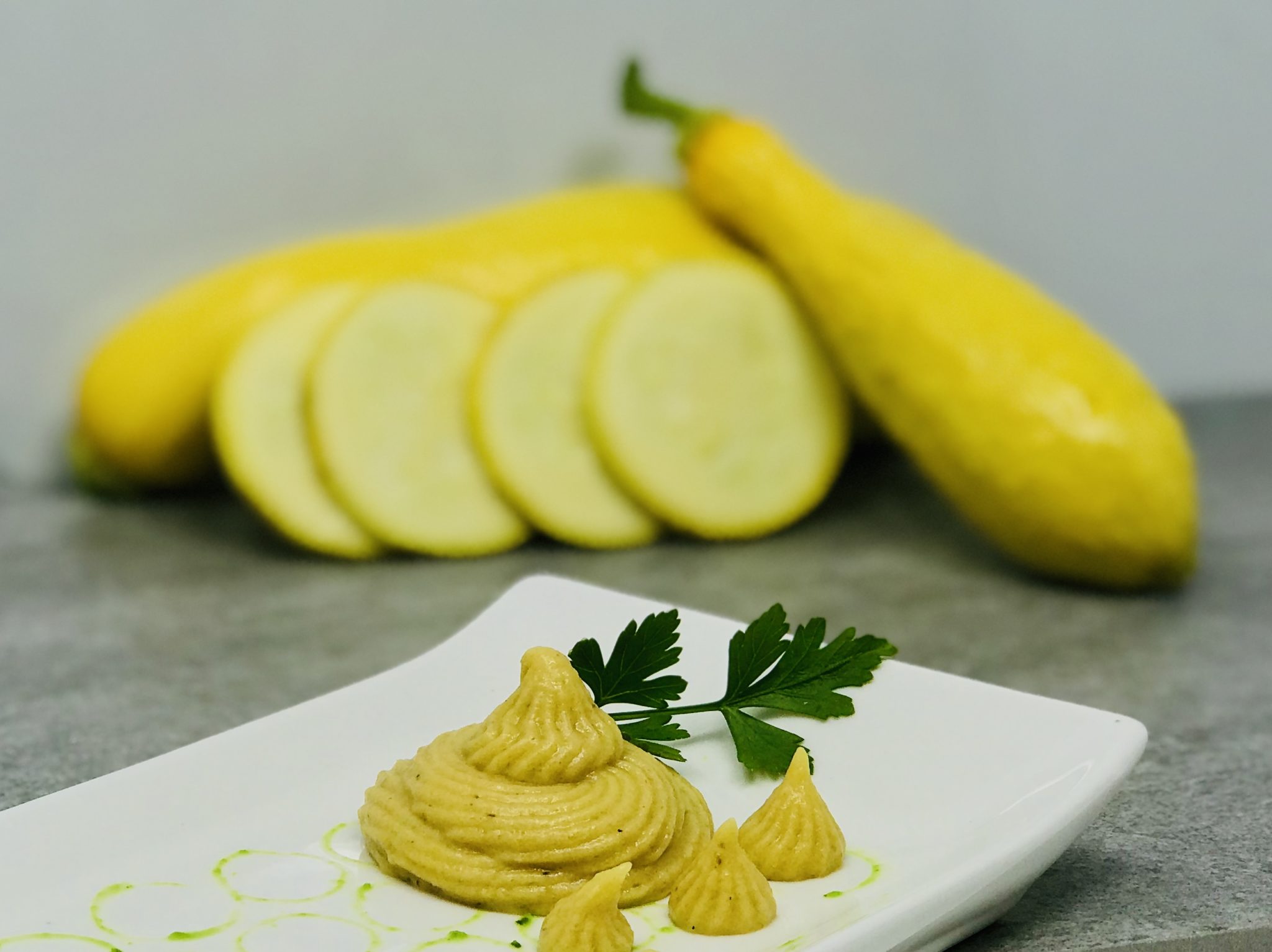 Summer Squash Puree - Easy To Chew